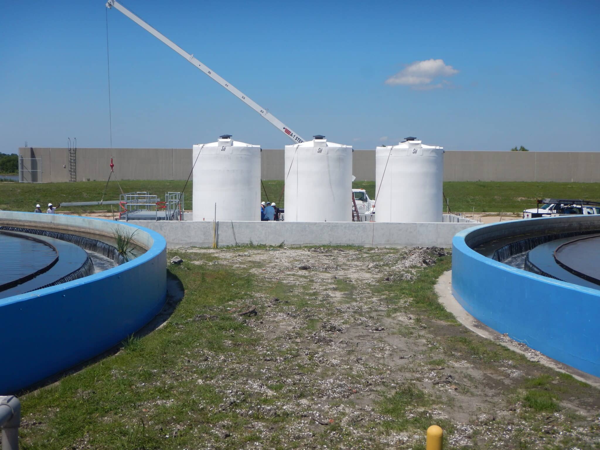 East Bank Wastewater Treatment Plant Bleach Disinfection System ...